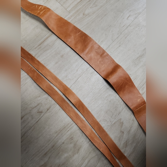 Ada | Accessories | Ada Collection 0 Leather Wrap Belt Womens Os One ...